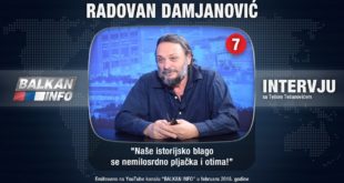 ИНТЕРВЈУ: Радован Дамјановић - Српски народ учи фалсификовану и лажну ...